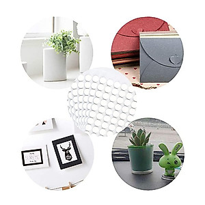 ACFELLE 10 Sheet Foam Round Dots Double-Sided Adhesive 3D Craft Foam Tape for DIY Handmade Crafts,Card Making Or Office Supplies,1000 Pieces,2 Sizes (0.3 inch & 0.4 inch)