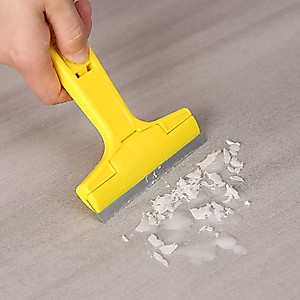 VIMI Glass Scraper Razor Blade,Razor Blade Scraper,Paint Scraper,Window scraper for Remover Tool Remove Surface Stains,Paint,Automotive Glass Film(4 inch-2 Handle + 20 Pack Replacement Blades)