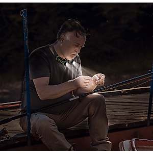 EZRED ANYWEAR Rechargeable Neck Light for Hands-Free Lighting, soft green