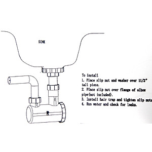 Salon Shampoo Bowl Hair Trap UPC Certified