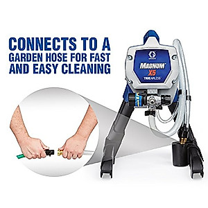 Graco Magnum X5 Stand Airless Paint Sprayer + 15-Inch Tip Extension