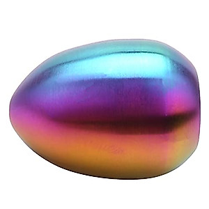 QULIT Stainless Steel Cruet Bottles Salt Shaker Cans Pepper Shakers Condiment Box Seasoning BBQ Rainbow No.0