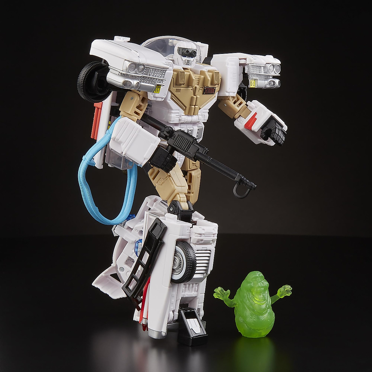 Hasbro Transformers Generations Ghostbusters 2019 Heroic Autobot Ecto-1 Ectotron Figure