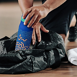 Ottle Cove Cruiser Stainless Steel Water Bottle - 24 oz Insulated Flask with Leak Proof Lid BPA-Free - Reusable Gym Water Bottle for Travel, Camping & Sports - Synapse Loop