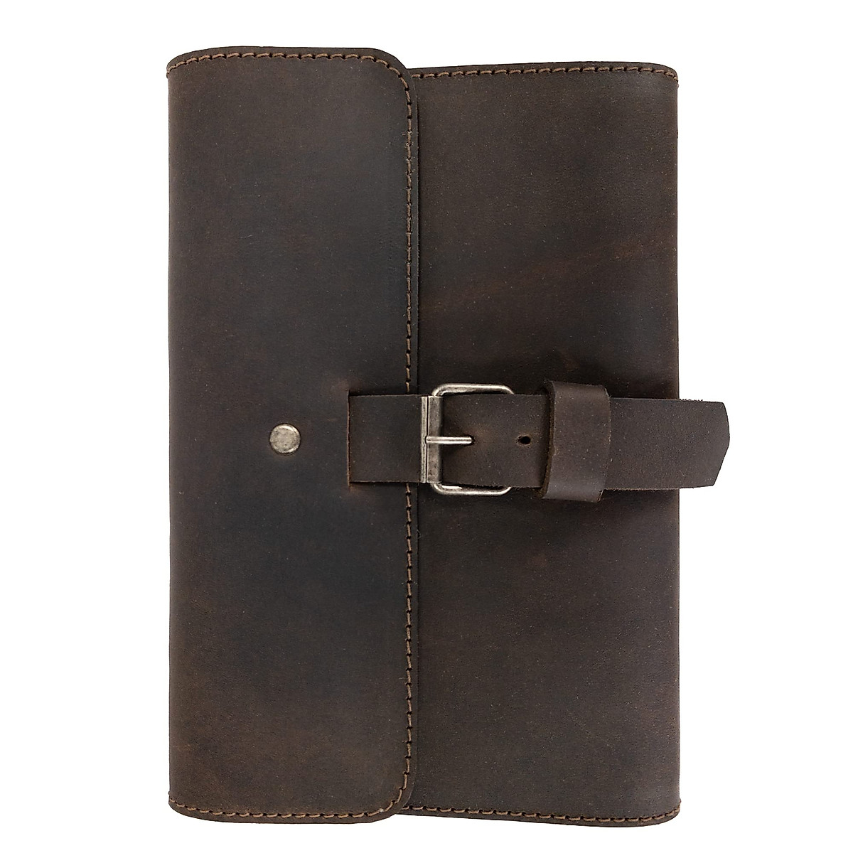 Hide & Drink, Large Fishing Lure Case for Hooks, Squid Jig Organizer - Handmade from Full Grain Leather - Bourbon Brown