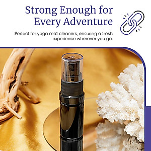 Infinity Jars 5 Ml (.17 fl oz) Black Ultraviolet Glass Fine Mist Spray Bottle Cleaning Products Refillable Containers Homemade Perfume Blends Room, Sprays Bath Beauty Hair, Screw Top Bottles