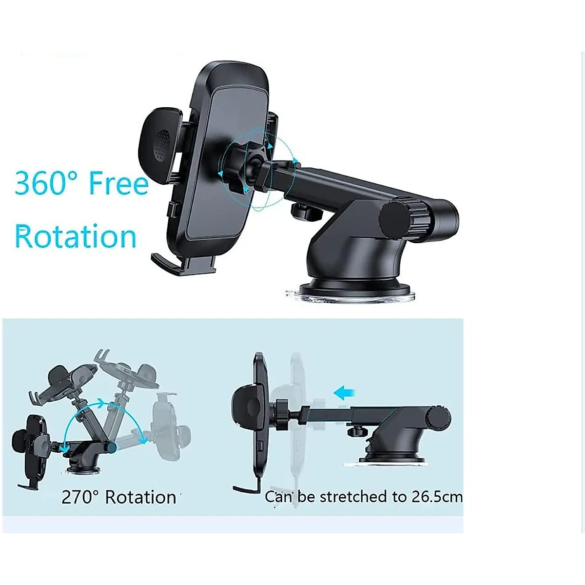 Car Phone Mount, Air Vent mobilePhone Holder for Car