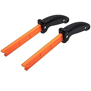 Safety Woodworking Push Stick 2 Pack, Each Has a Contoured Handle Embedded with Two Rare Earth Magnets, Ideal for Pushing Stock Through on Table Saws, Router Tables, Shapers and Jointers