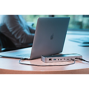 Kensington SD5200T Thunderbolt 3 Docking Station - 85W PD - Dual Monitor 4k for Mac and PC (K38300NA)