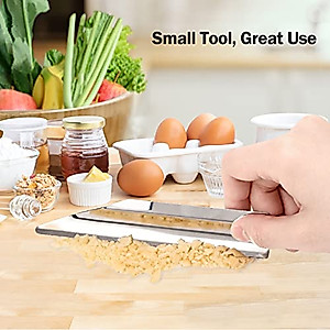 Table Crumb Sweeper, Crumb Sweeper for Tablecloth, Crumb Scraper Cumb Catcher on Table, Server Tools Stainless Steel Crumbers for Servers, Waiters and Waitresses