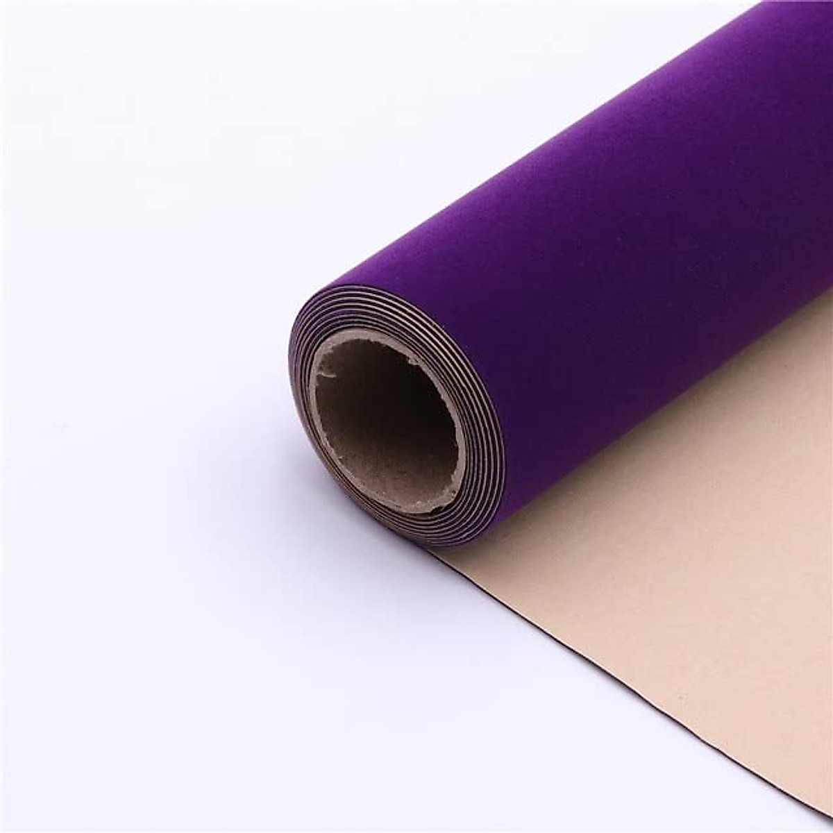 1Pcs/Set 50x148cm Self Adhesive Velvet Roll Felt Fabric Velvet Flocking Liner for Jewelry Drawer Box Shelf Crafts-Self Adhesive Velvet Flock Contact Paper Roll Shelf Liner for Jewelry Drawer