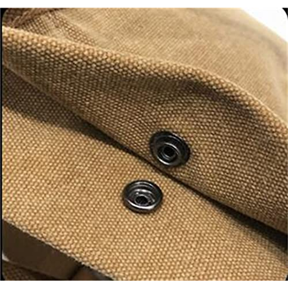 Unisex Shoulder Bag Canvas Hobo Bag for Women Men Retro Crossbody Bag Satchel Purse Tote Handbag Large Casual