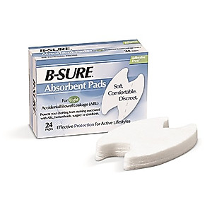 B-Sure Absorbent Pads, Pack of 24