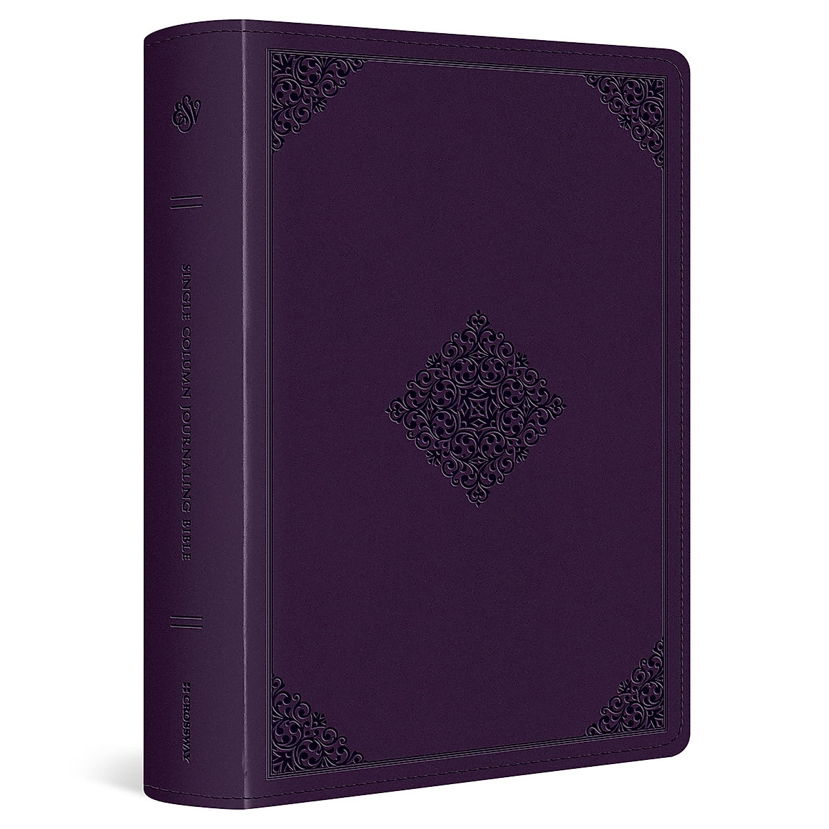 ESV Single Column Journaling Bible, Large Print (TruTone, Lavender, Ornament Design)