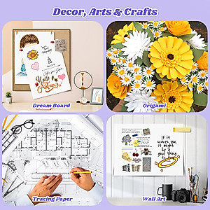 Drawing Paper, 9" x 12" Craft Art Paper, 90 Sheets Artist Painting Coloring Drawing Sketching Easel Poster Paper Bulk, Art Supplies for Kids Adults, White Construction Bulletin Board Paper