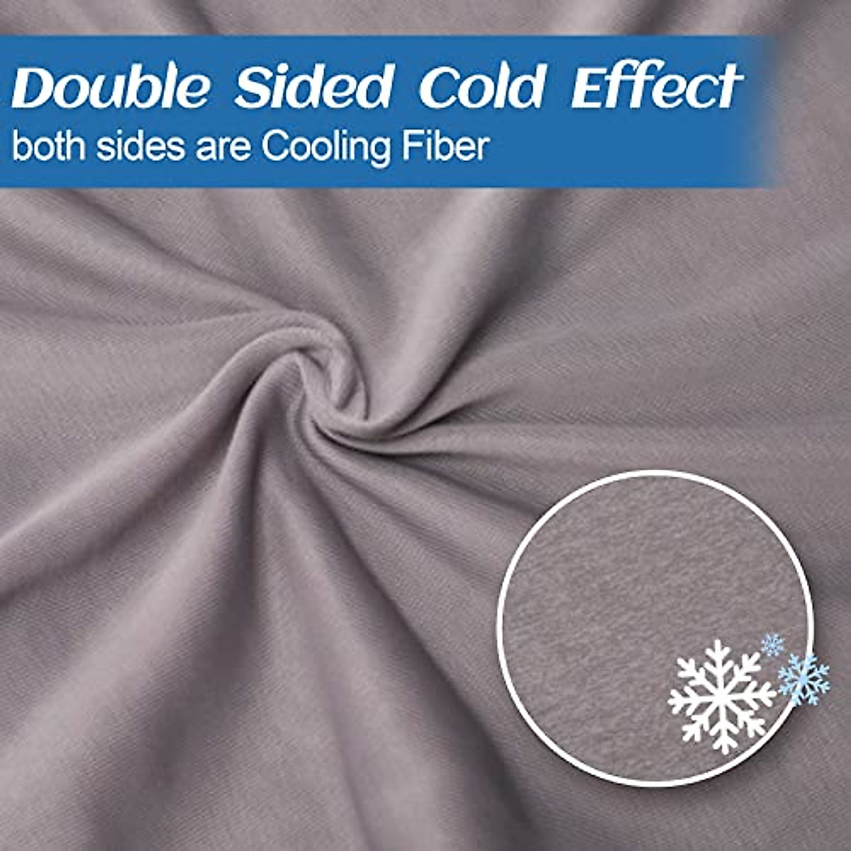 Tametra Cooling Throw Blanket for Hot Sleepers, Summer Blankets with Double Sided Cold Effect for Couch Lightweight Breathable Oversized Cold Blanket, Q-MAX>0.5, for Night Sweats with Laundry Bag