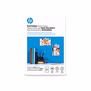 HP Everyday Photo Paper, Glossy, 4x6 in, 100 sheets (CR759A)