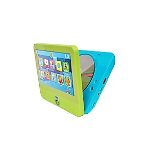Ematic PBS Playtime Tablet DVD Player Android 7.0 Nougat 7" Touchscreen Tablet and Portable DVD Player Combo