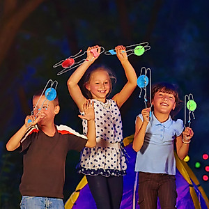 Cemirk Retro Kids Light Up Gyro Wheel Set - Includes 3 10-Inch Track Twisters, Spinning and Light Combo, to Capture Kid's Attention, Ideal for Easter, Birthdays, Christmas, and More