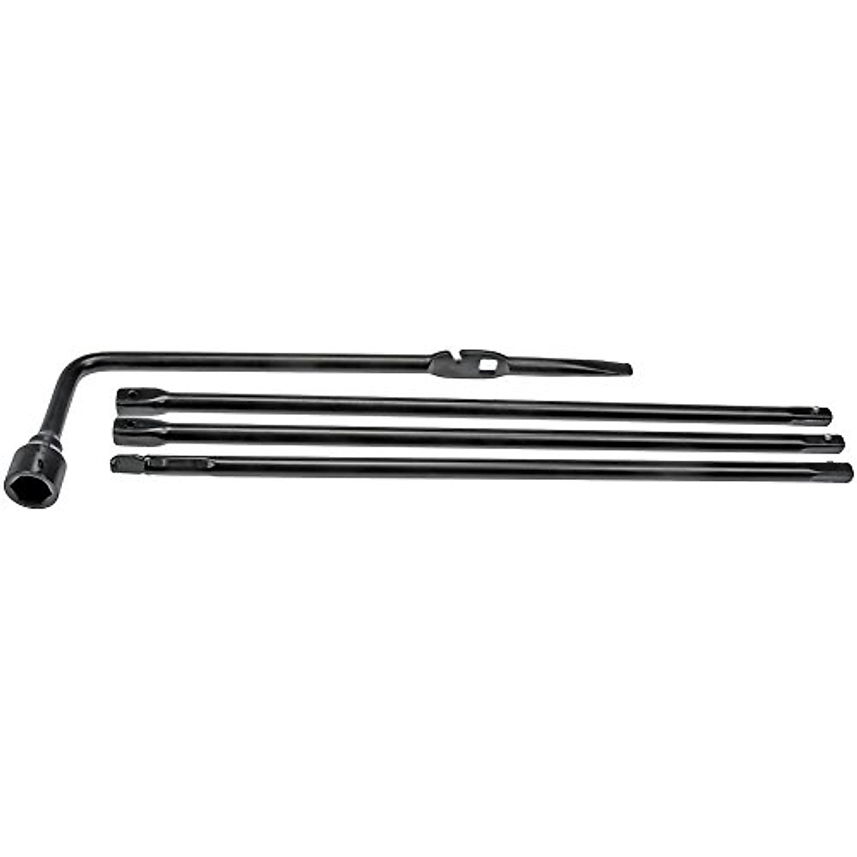 Dorman 926-000 Spare Tire Jack Handle / Wheel Lug Wrench Compatible with Select Cadillac / Chevrolet / GMC Models , Black