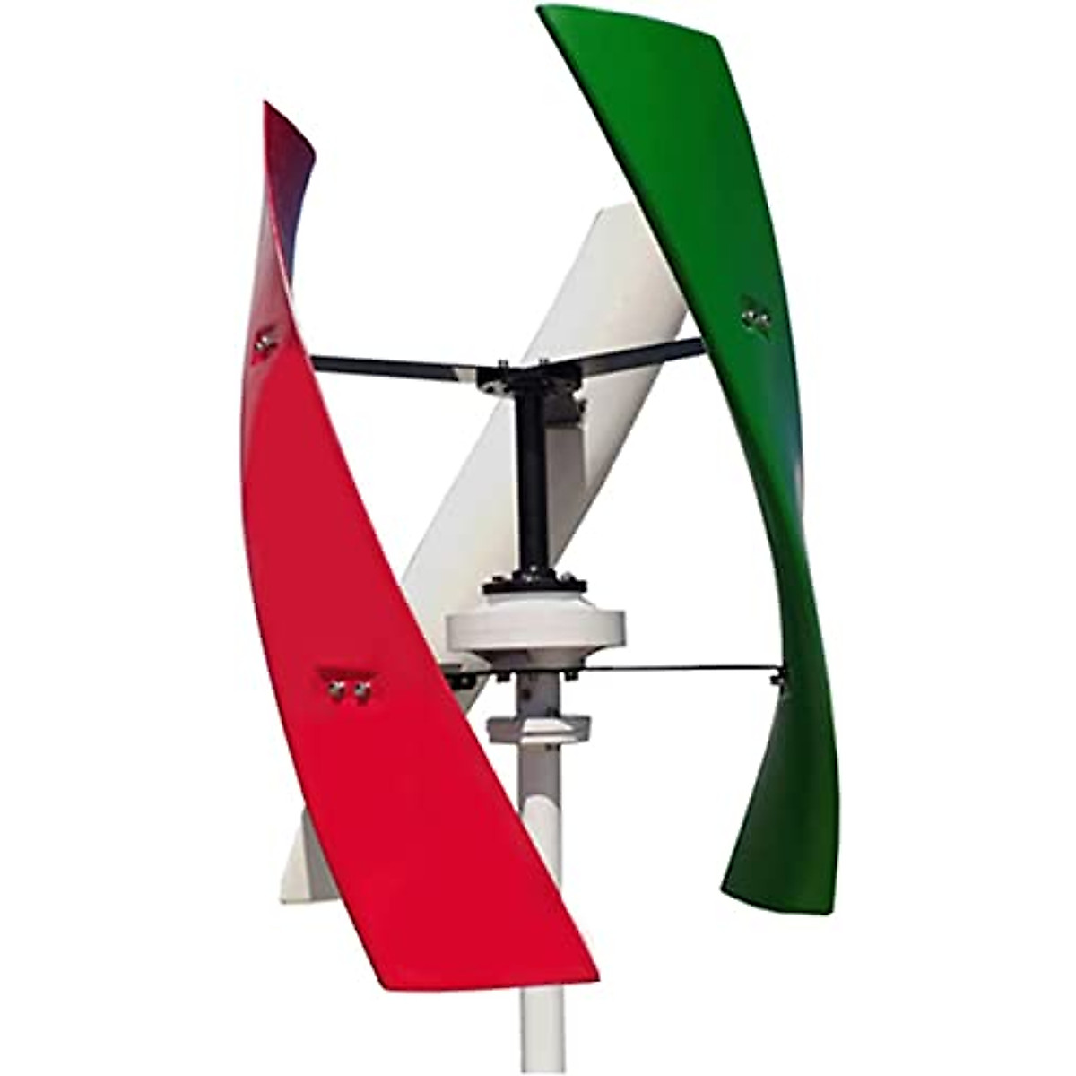 SZYARA Vertical Wind Turbine, 8000W Permanent Maglev Wind Generator with 12V 24V 48V 220V MPPT Controller Low Noise for Garden & Home,24v