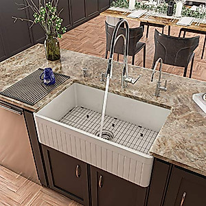 ALFI brand ABKF3001-PC Kitchen Faucet, 20.4"H, Polished Chrome