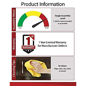 Ameriwood Home Carson TV Stand for TVs up to 70", Cherry