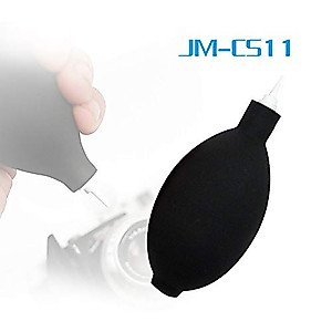 ChgImposs Mini Air Dust Blower, Rubber Ball Pump Cleaner Circuits Clean Tool with Metal Nozzle for Cell Phone, Tablet, Camera Lens, Keyboard