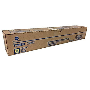 Konica Minolta TN514Y A9E8230 Bizhub C458 C558 C658 Toner Cartridge (Yellow) in Retail Packaging
