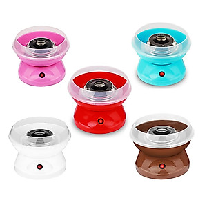 Cotton Candy Machine,Premium Candy Floss Maker 500W Retro Machine Fairground Style Cotton Candy 25cm x 27cm (Light Blue)