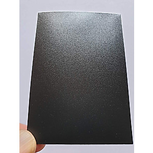 Yugioh Card Sleeves - Prismatic Holographic Matte Black - 60ct