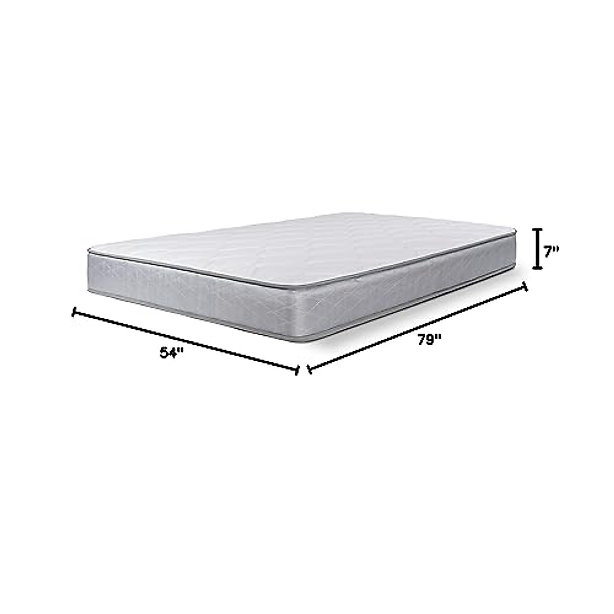 DREAMFOAM Bedding Doze 7" Mattress-Medium Comfort, Full XL