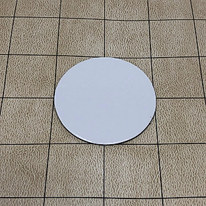 Hedral Value Pack of 10 - Dry Erase - Reusable - Blank 2" Circle Board Game Tiles Markers DIY D&D
