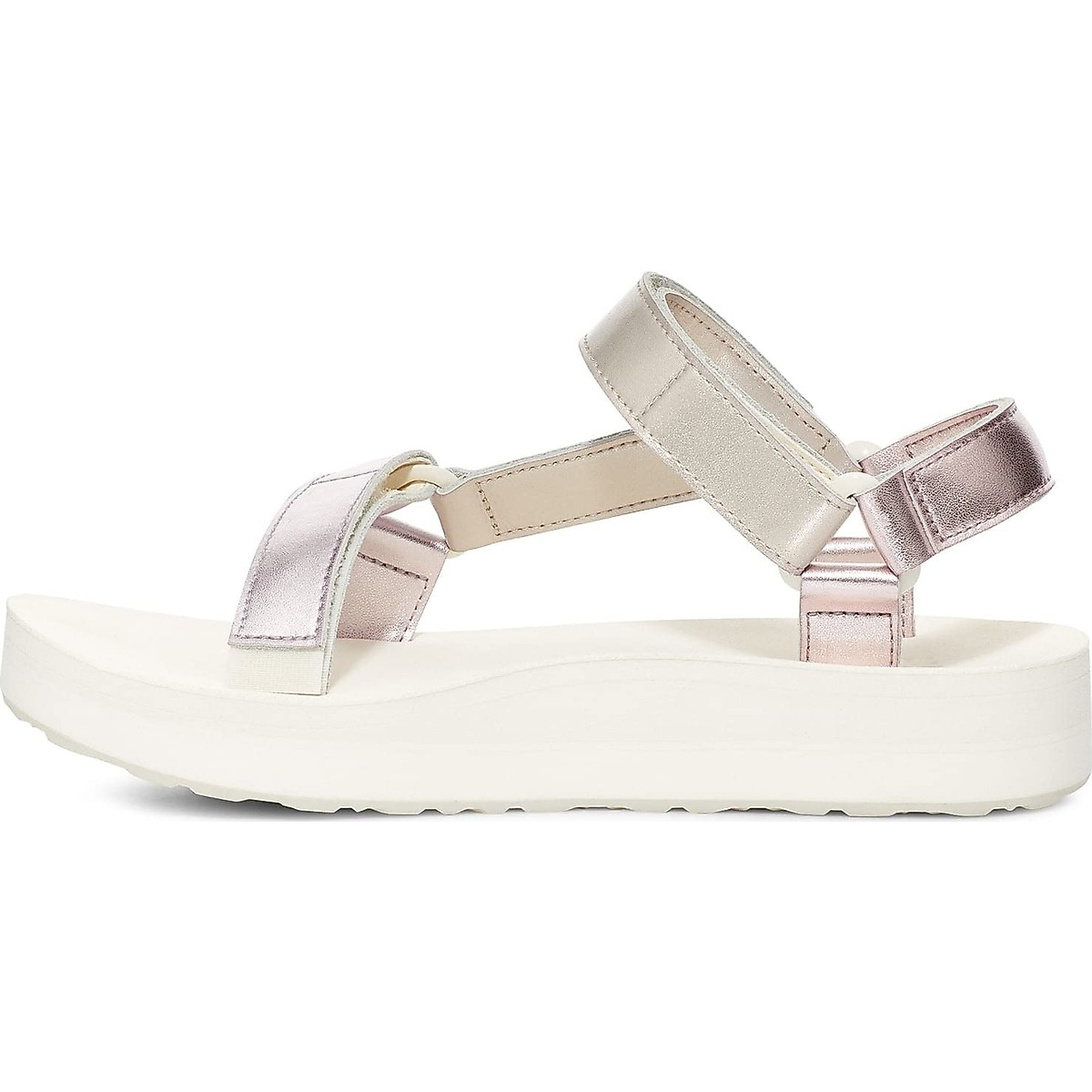 Teva Women's Midform Universal Shimmer Sandal, Pearl Multi, 8