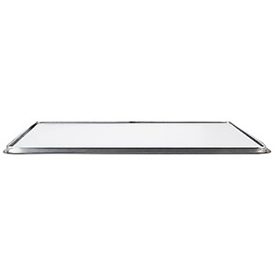 Vance Surface Saver 16 X 20" White Built-in Surface Saver Tempered Glass Cutting Board, White