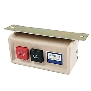 IndustrialField Industrial Sewing Machine Push Button ON/Off Switch