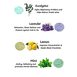 Aromatherapy Shower Steamers; Double Infused with Organic Essential Oils; Spring Gift; Hostess Gift; Thank You Gift; Mother's Day Gift