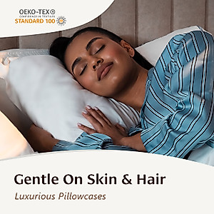 BELLE TERRE Luxury 100% Viscose Derived from Bamboo Sheets Full Size Set - Organic, Super Soft Sheets - Full Size Set with Top and Fitted Sheet, 2 Pillowcases - Cooling Sheets for Hot Sleepers