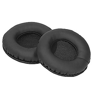 Round Ear Pad, Earphone Ear Pad General Replacement Replacement Headset Ear Padded for RP‑HTX7/HTX7A/HTX9