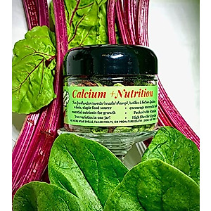 Calcium + Nutrition - Great for Picky Eaters and Growth - Snails, Shrimp, Bottom Dwelling Fish, Plecos, Crabs, and More! … B09X3LBXZP