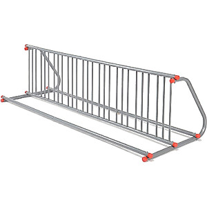 Global Industrial 111" L Grid Bike Rack, Double Sided, 18-Bike Capacity, Powder Coated Steel
