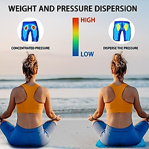 EVEME Large Gel Enhanced Seat Cushion with Non-Slip Cover,seat Cushion for Desk Chair, Cooling seat Cushion,Wheelchair Seat Cushions,for Office Chair Car Seat Cushion Student seat.Soft & Breathable