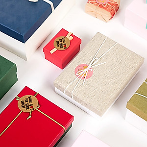 2000Pcs 1 inch Thank You Stickers, Thank You for Your Order Adhesive Sticker Labels for Envelopes Packaging (4 Rolls, Each roll 500Pcs)