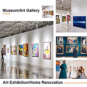 2-Pairs Heavy Duty 30-inch Aluminum French Cleat Hanger, Z Bar Clips Mount for Mirror and Picture, 200-Pound Max Load Secure Wall Mounting Interlocking Brackets Z-Hangers, Hardware Include