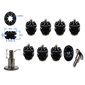 Akust PC Anti-Vibration Rubber Screw Kit 36 PCS