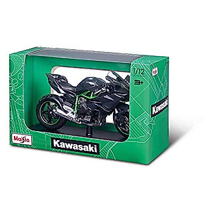 Maisto Kawasaki Ninja H2R Motorbike - 1:12 Scale - Incredibly Detailed Die-Cast Replica Collectible Motorcycle Model