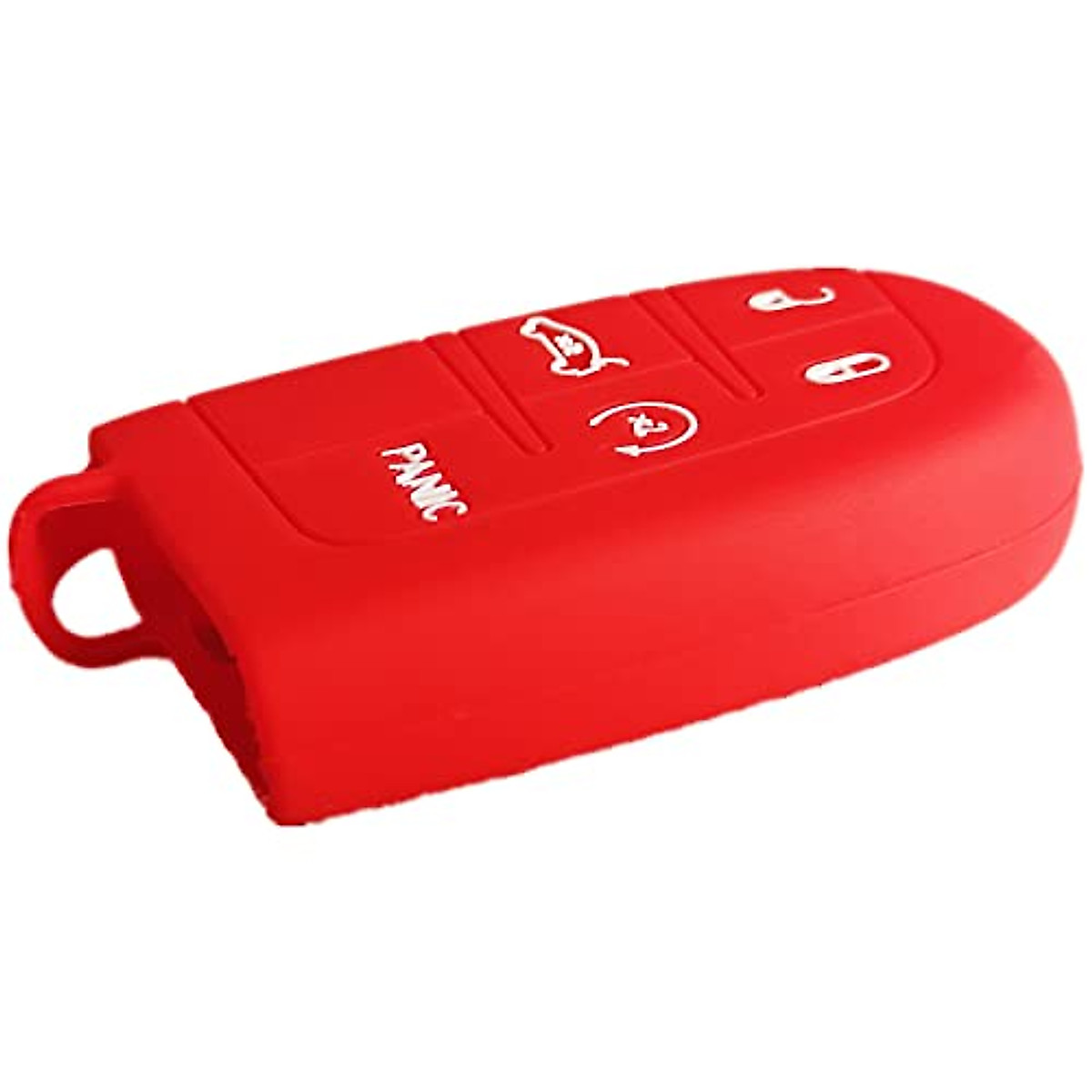 Silicone Smart Key Fob Cover Remote Case Keyless Protector Jacket for Jeep Grand Cherokee Dodge Challenger Charger Dart Durango Journey Chrysler 300