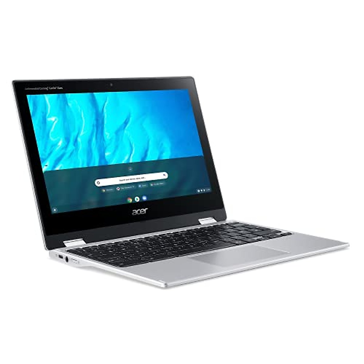 2022 Newest Acer Spin X360 2-in-1 Convertible Chromebook Laptop Student Business, 11.6" HD Touchscreen IPS, MediaTek MT8183C 8-Core Processor, 4GB RAM, 32GB eMMC,Wi-Fi 5, Webcam,Chrome OS+HubxcelCable
