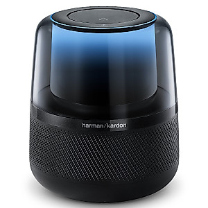 Harman Kardon Allure Voice-Activated Home Speaker with Alexa, Black
