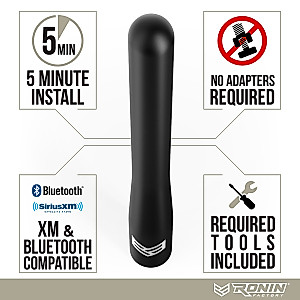RONIN FACTORY Truck Antenna for Ford F150 F250 F350 Super Duty Raptor Bronco Lightning Dodge RAM 1500 Accessories - Anti Theft - Carwash Safe - Short Antenna F150 (4 Inch)